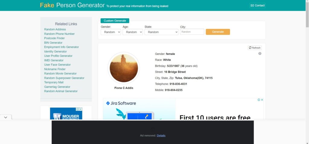 5 Best Tools for User Testing Fake Address Generation ...