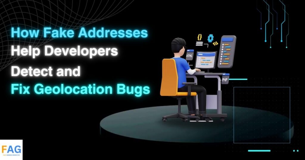 How Fake Addresses Help Developers Detect and Fix Geolocation Bugs